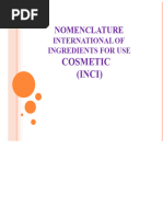 INCI Database for Cosmetic Ingredients | PDF | Chemical Substances ...