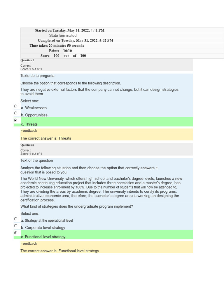 Planning Process Questionnaire | PDF | Goal | Strategic Planning