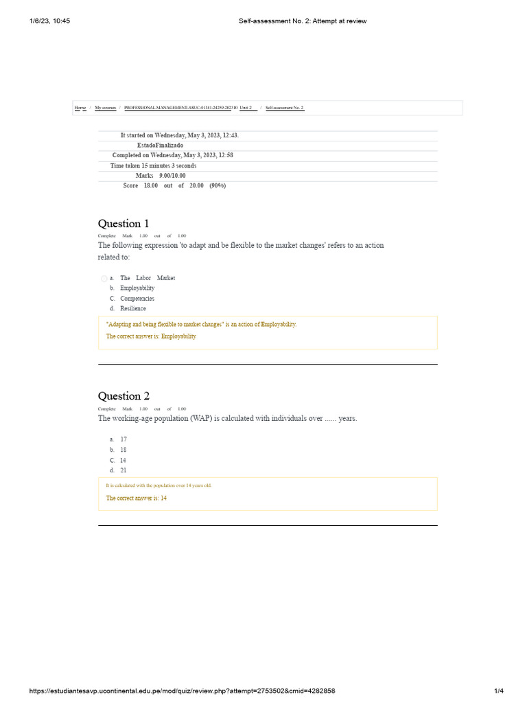 Self-Evaluation No. 2 - Review Attempt | PDF | Critical Thinking | Learning