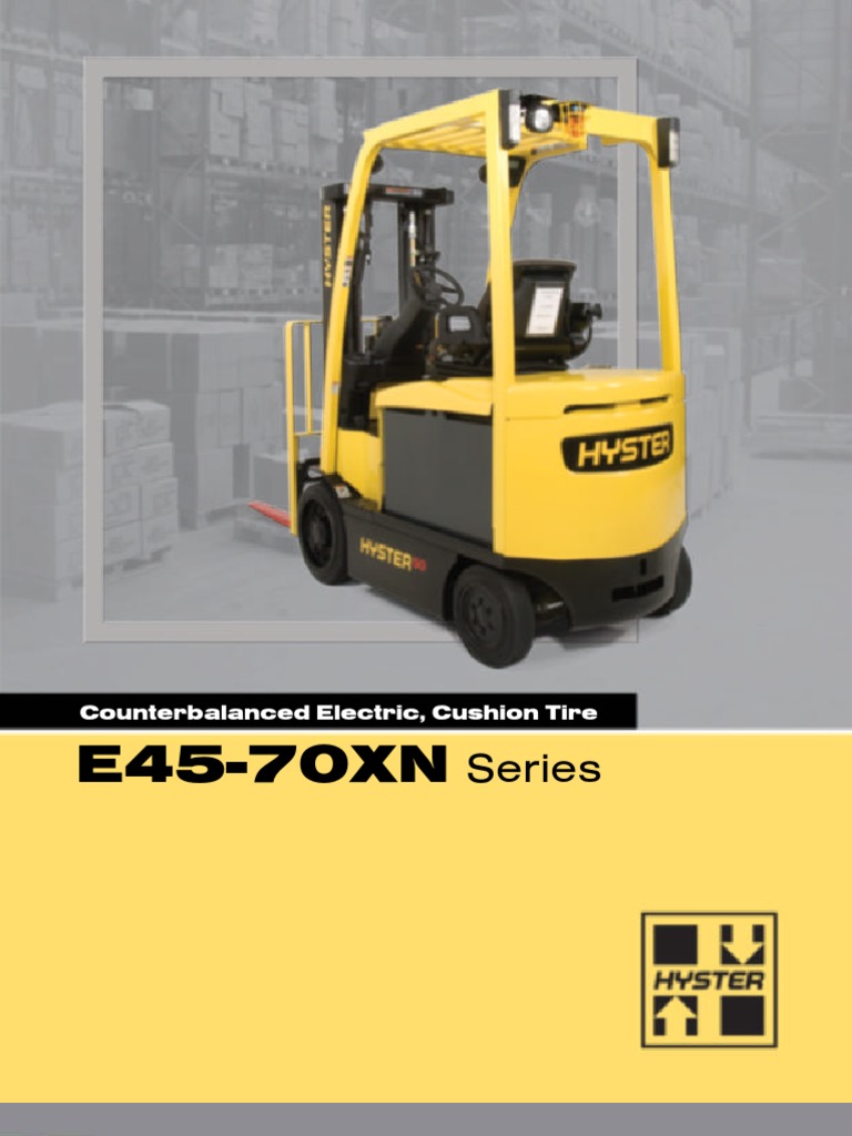 E60xn BTG | PDF | Forklift | Truck
