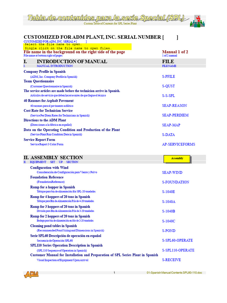 01 Spanish Manual Contents SPL60 110 | PDF | Actuator | Natural Gas