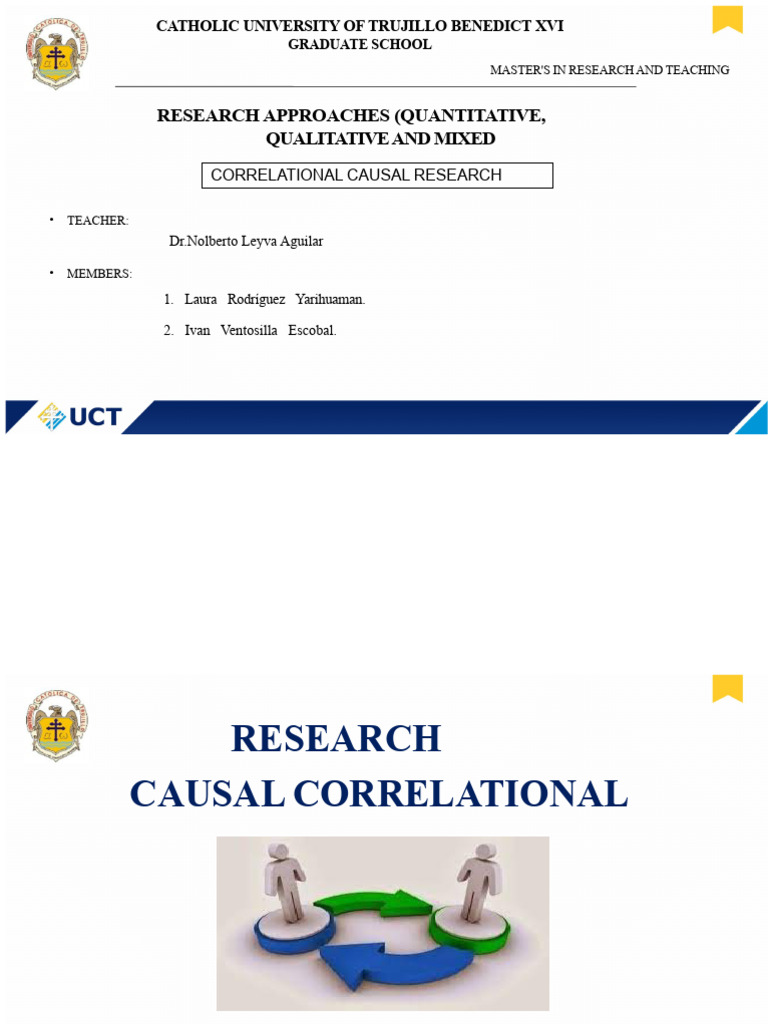 Exhibition of Causal Correlational Research | PDF | Causality | P Value