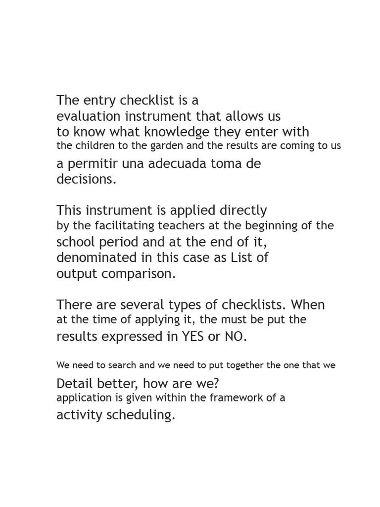 Checklists For 3, 4, 5 Years | PDF | Area | Communication