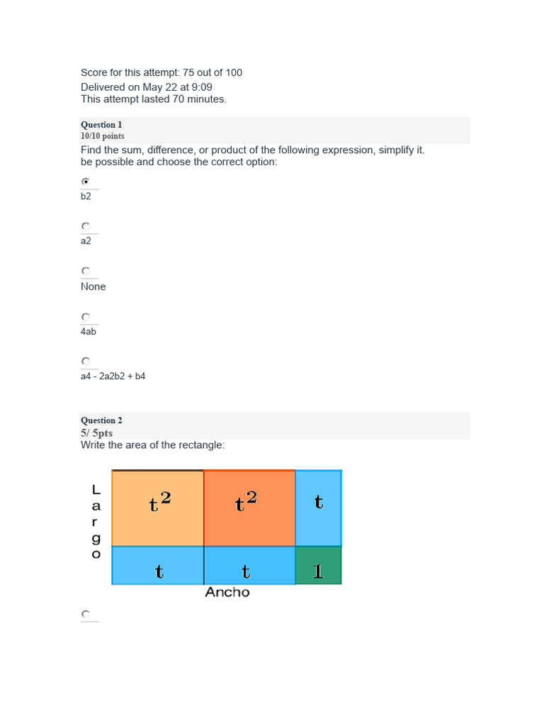 Mathematics Evaluation Scenario 6 | PDF