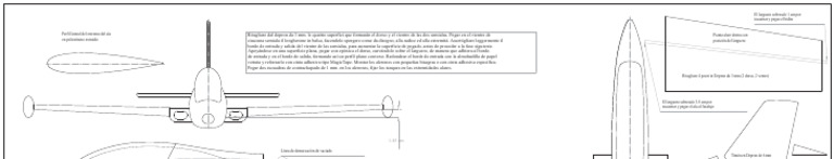 Aermacchi M.B 339 Plan Con Piezas | PDF | Monoplano | Aeroespacial