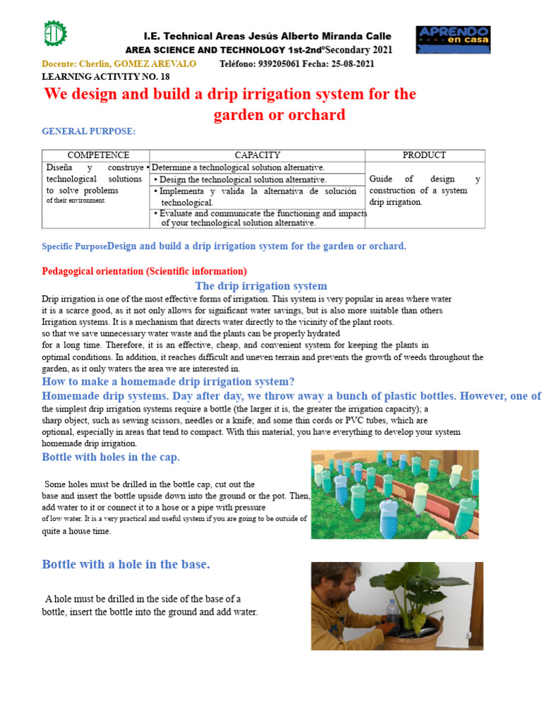 Learning Activity No. 18 EXP.5 | PDF | Irrigation | Water