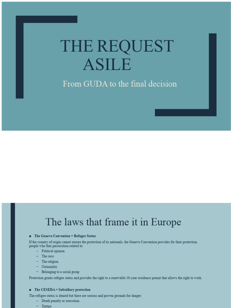 Chloë's Asylum Application | PDF | Right Of Asylum | Asylum Seeker