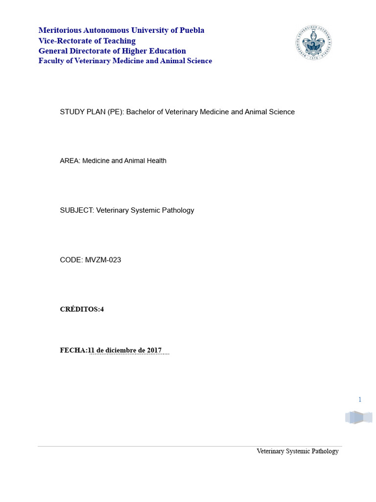 Veterinary Systemic Pathology | PDF | Pathology | Medical Specialties