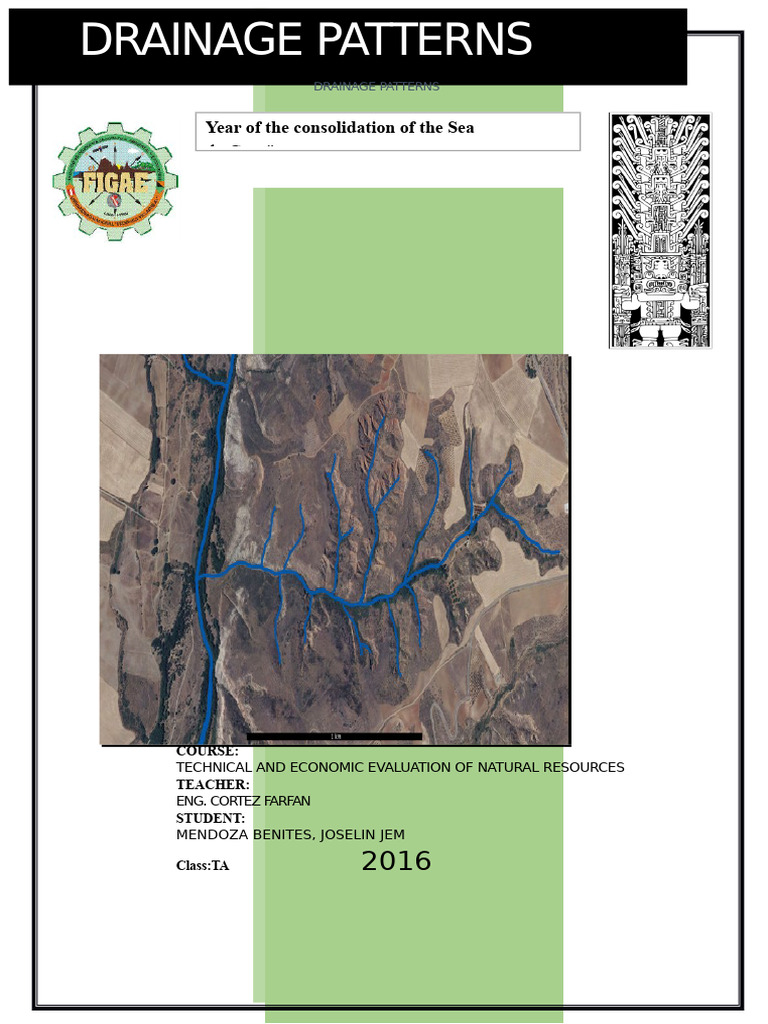 Drainage Patterns | PDF | Drainage Basin | Erosion