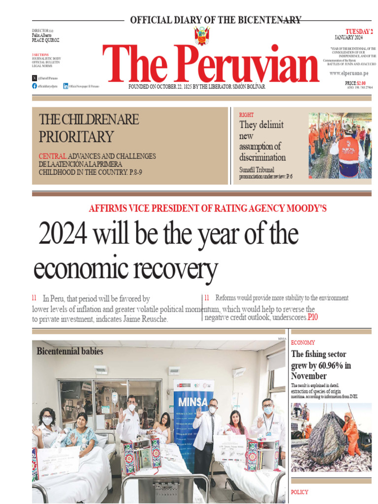 The Peruvian: 2024 Will Be The Year of The | PDF | Peru