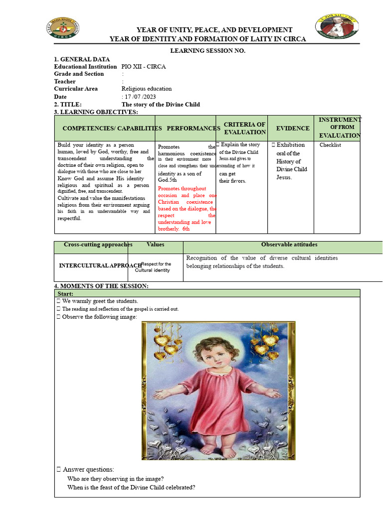 Divine Child Jesus: Story & Devotion | PDF | Divinity | Miracle