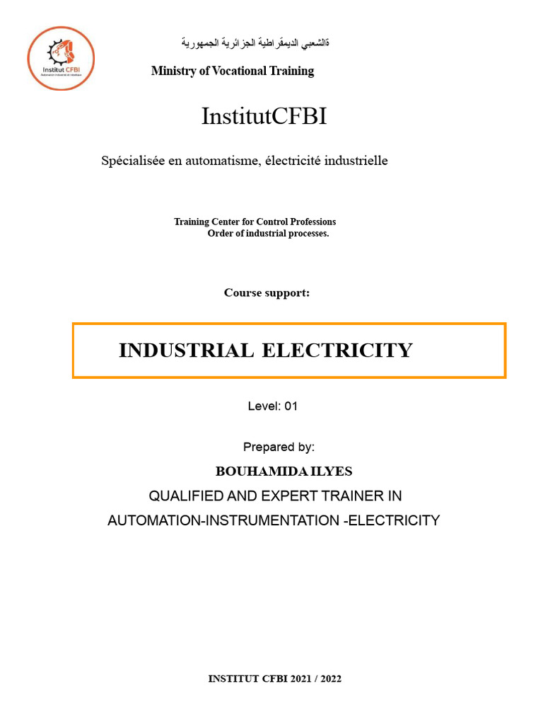 Industrial Electricity Training Guide | PDF | Electric Motor | Fuse ...