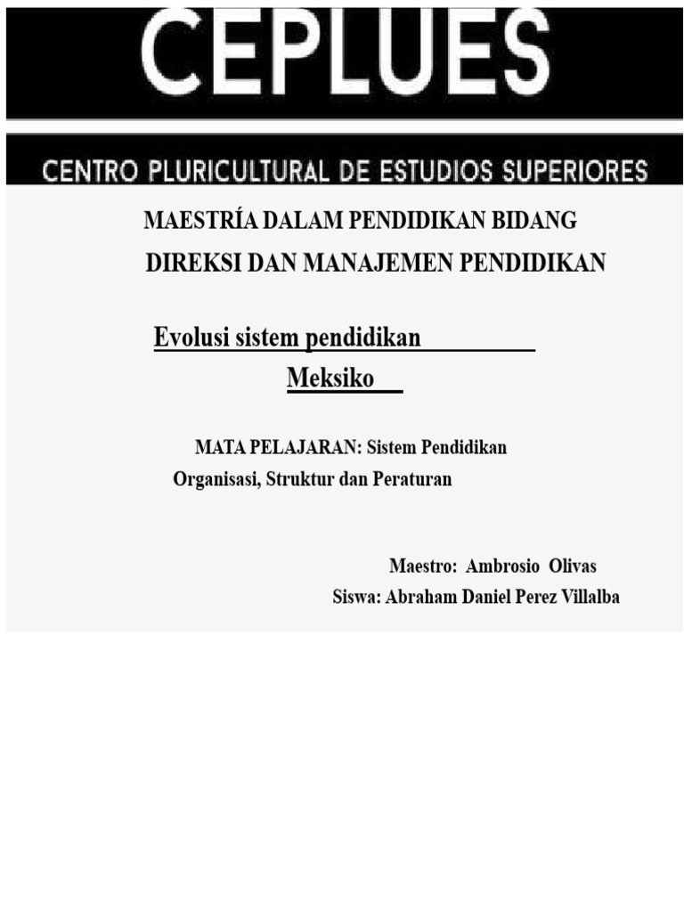 1.4 Tabel Sinoptik | PDF