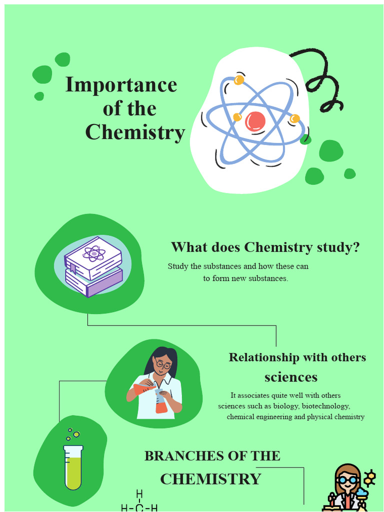 Infographic On The Importance of Chemistry | PDF