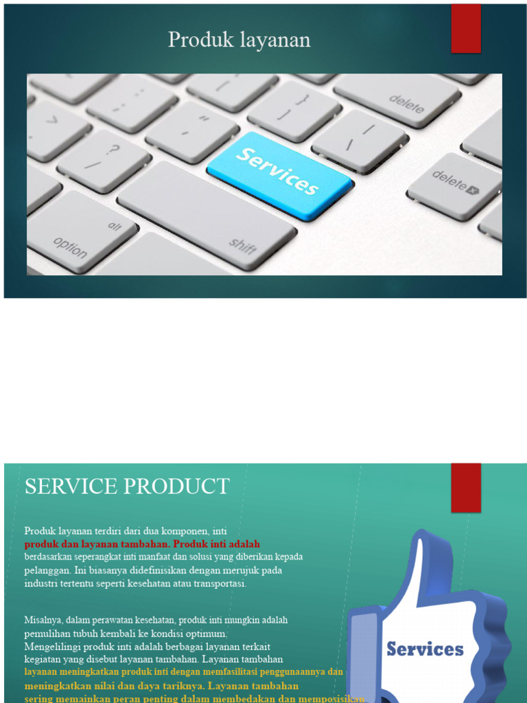 Desain dan Strategi Produk Layanan | PDF