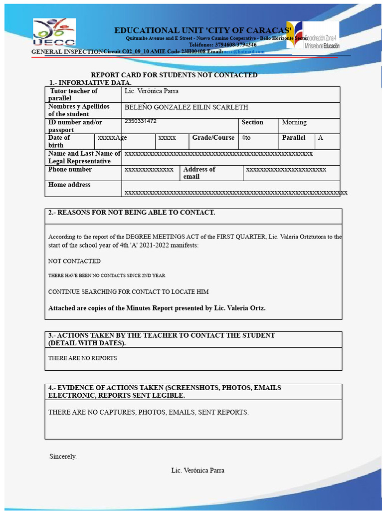 Report Card For Students | PDF