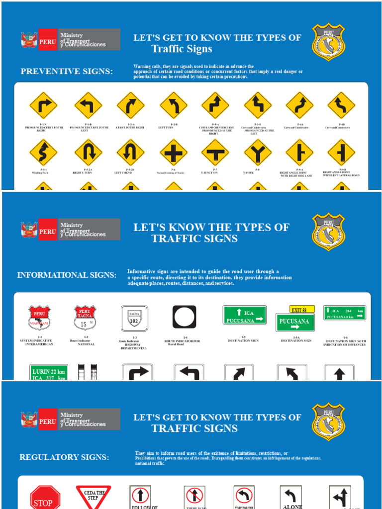 Traffic Signs | PDF | Traffic | Road