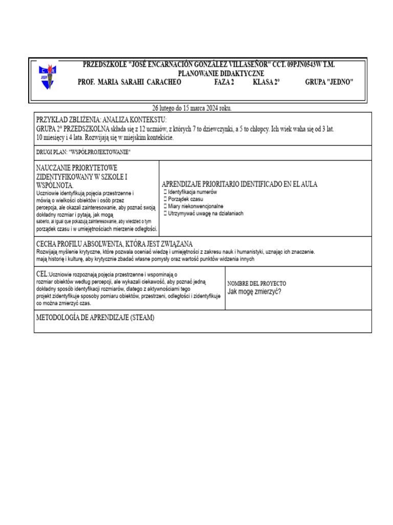 Planowanie Marzec | PDF