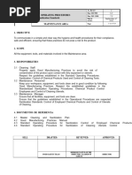 Master Sanitation Schedule Template | PDF