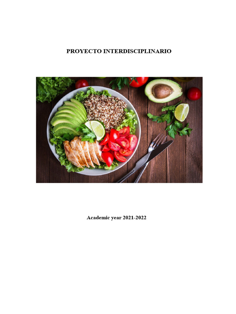 3rd Year Bachillerato CDA Project | PDF | Eating | Ecosystem