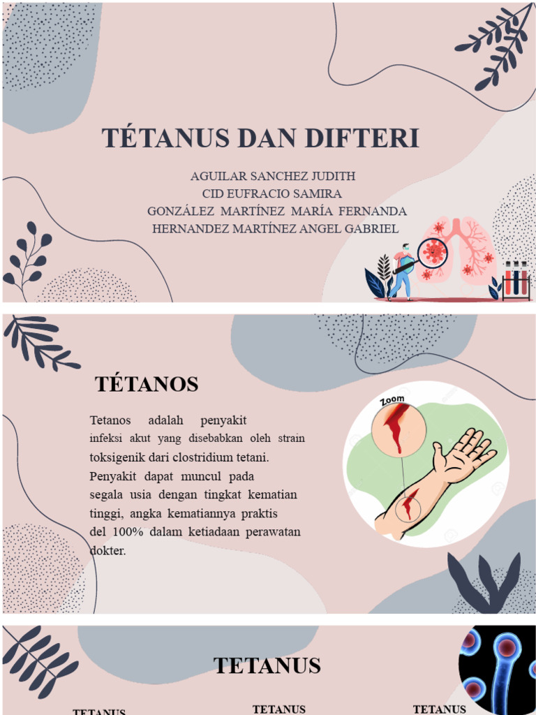 Vaksinasi Tetanus dan Difteri: Panduan Lengkap | PDF