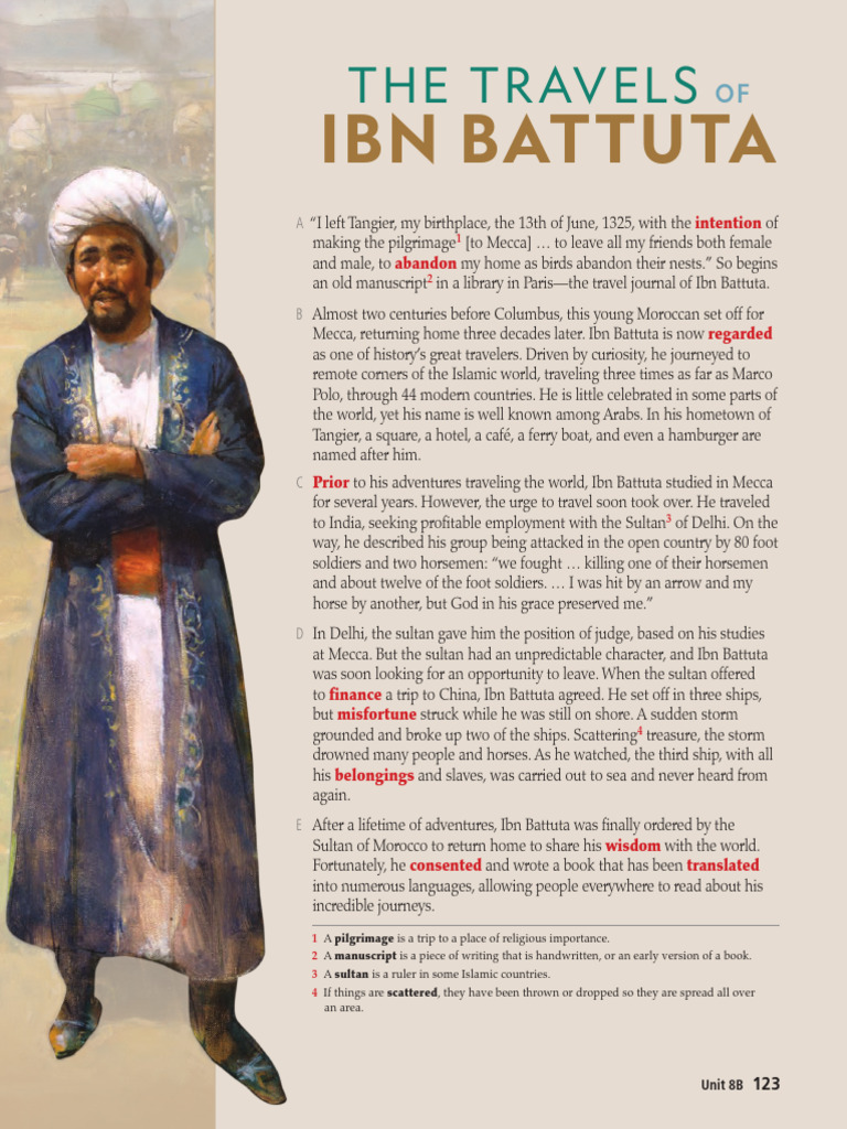 Reading - Ibn Battuta | PDF | Mecca