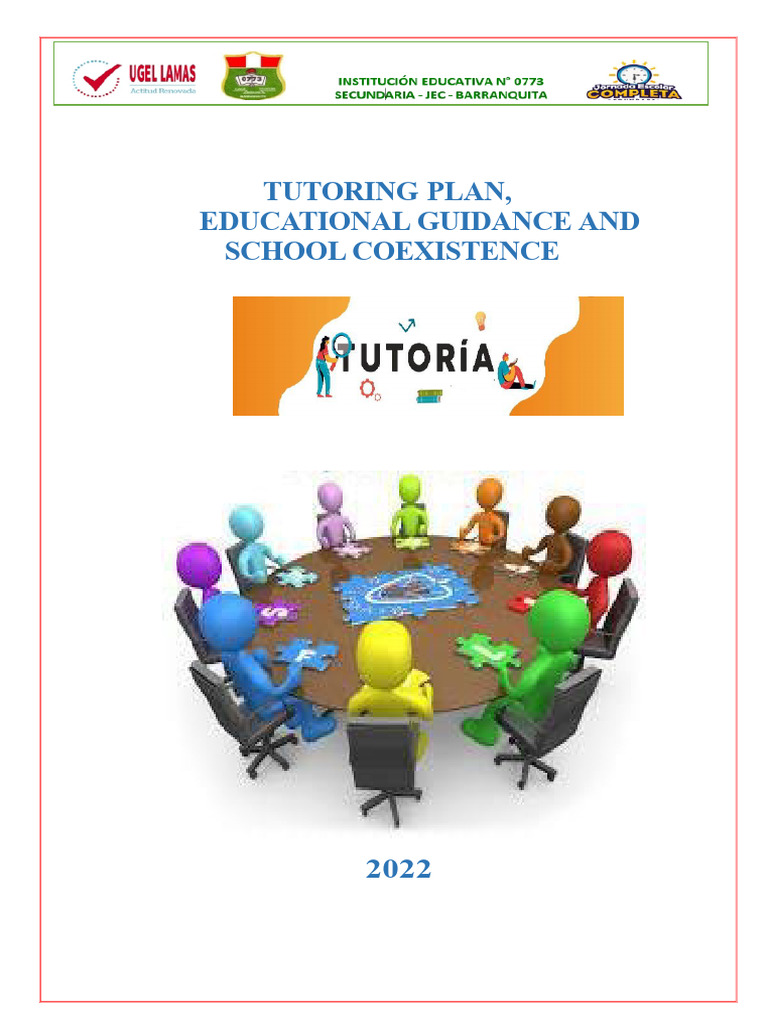 Tutoring and Guidance Plan 2022 | PDF | Violence | Adolescence