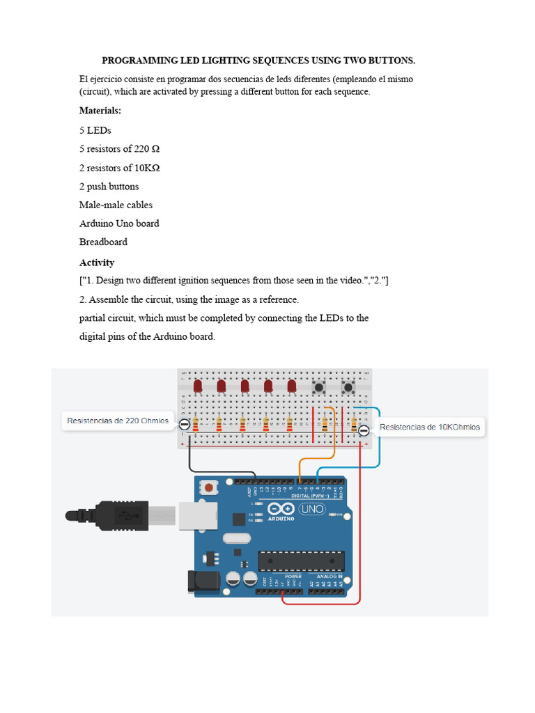 Ignition Sequence Activities With Buttons | PDF