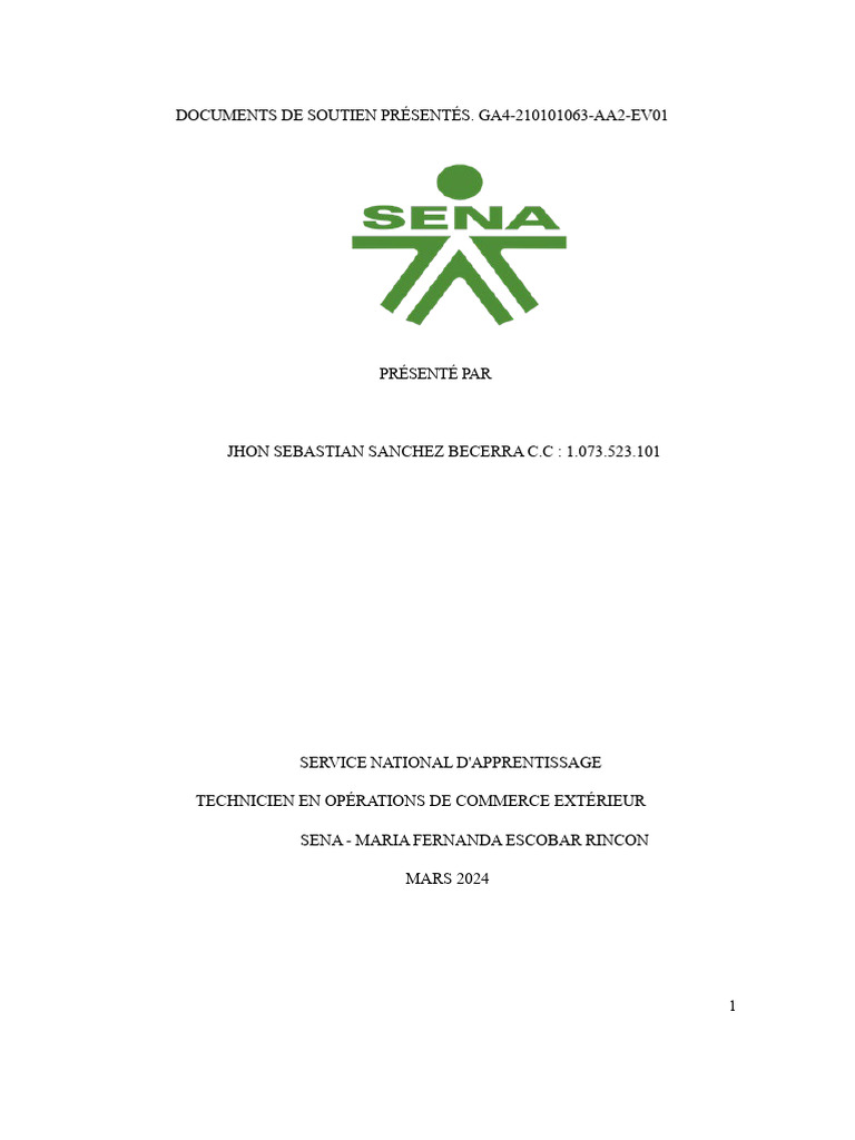 Documents essentiels pour l'importation | PDF | Commerce | Logistique