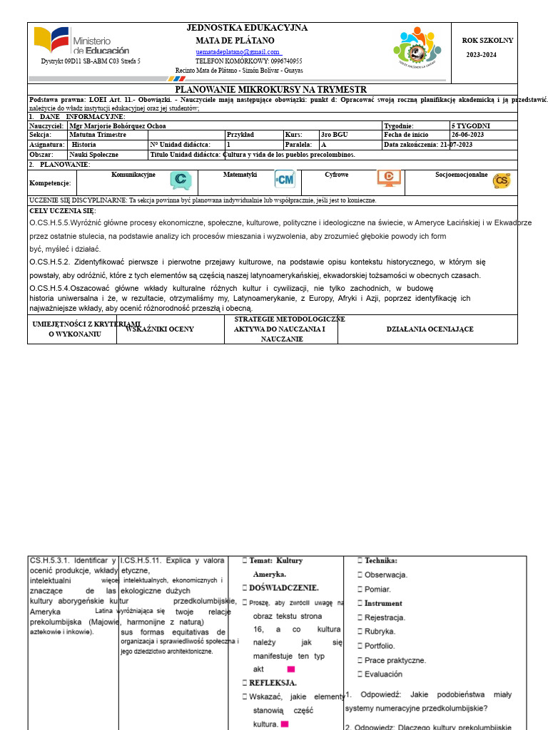 3 Liceum Bgu Historia Program Na Trimestr | PDF