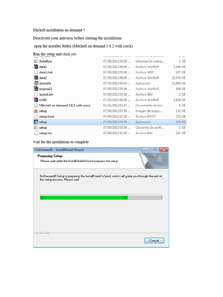 Mitchell OnDemand 5 Installation Guide | PDF