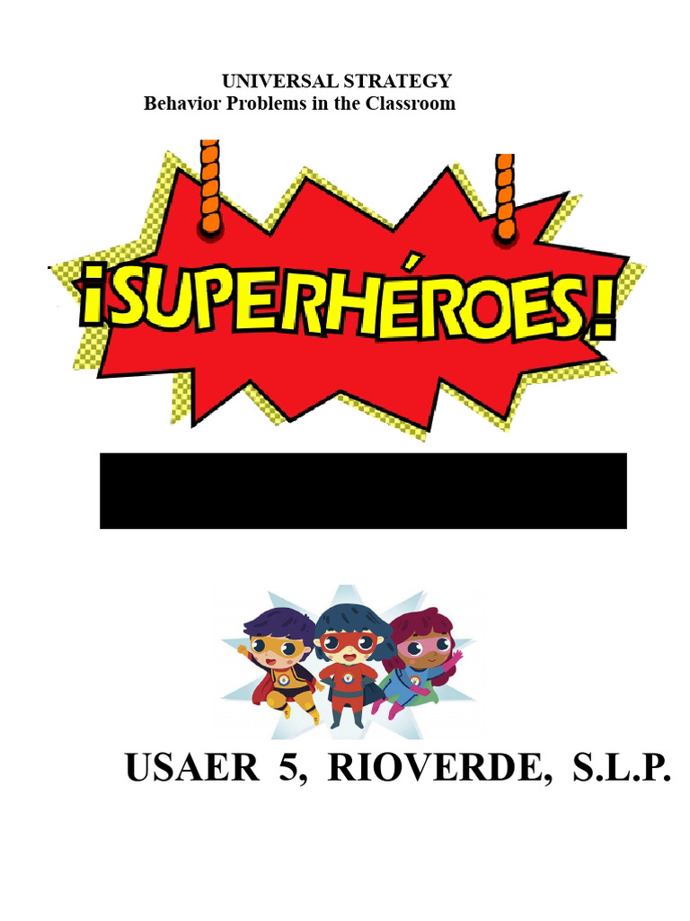 Superheroes Strategy Coexistence in The Classroom | PDF | Learning