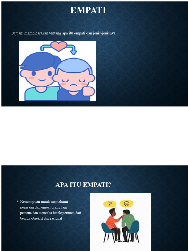 Memahami Jenis-Jenis Empati | PDF