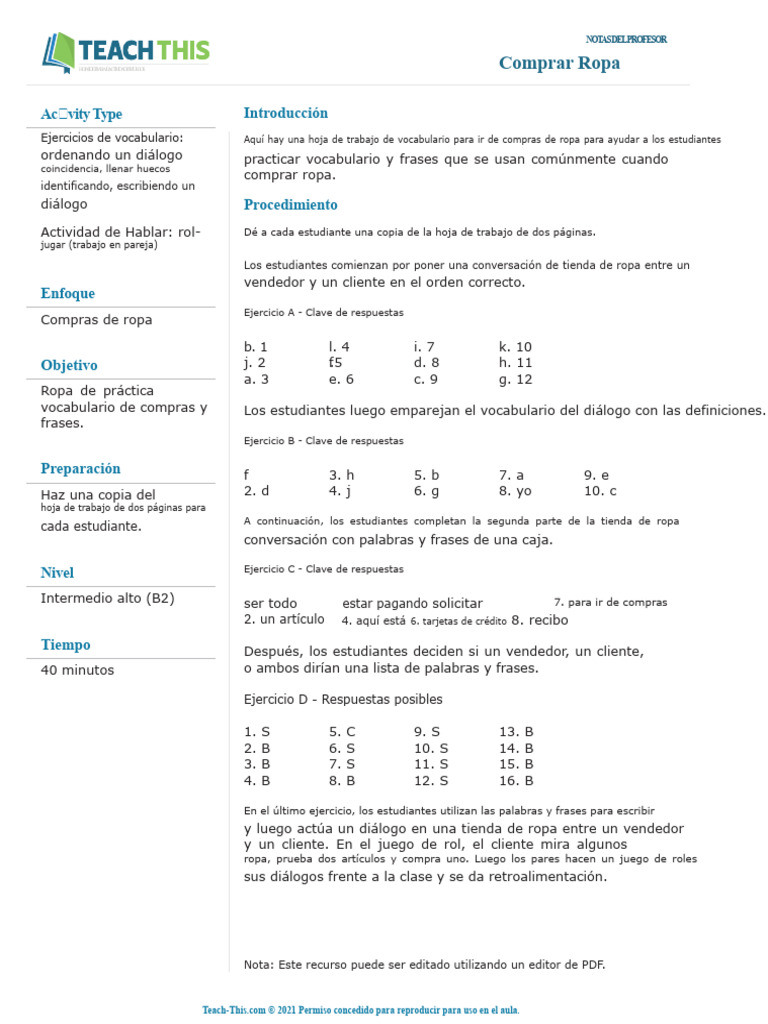 Compras de Ropa | PDF | Camisa