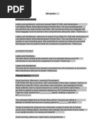 In-Flight Safety Demonstration Script | PDF