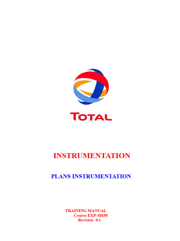Instrumentation Training Manual EXP-SI030 | PDF | Pressure Measurement ...