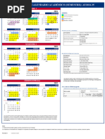Calendario Escolar UAEM 2025-2026 | PDF
