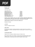 Indications et posologie de Zanitra 5mg | PDF | Médecine | Médecine ...