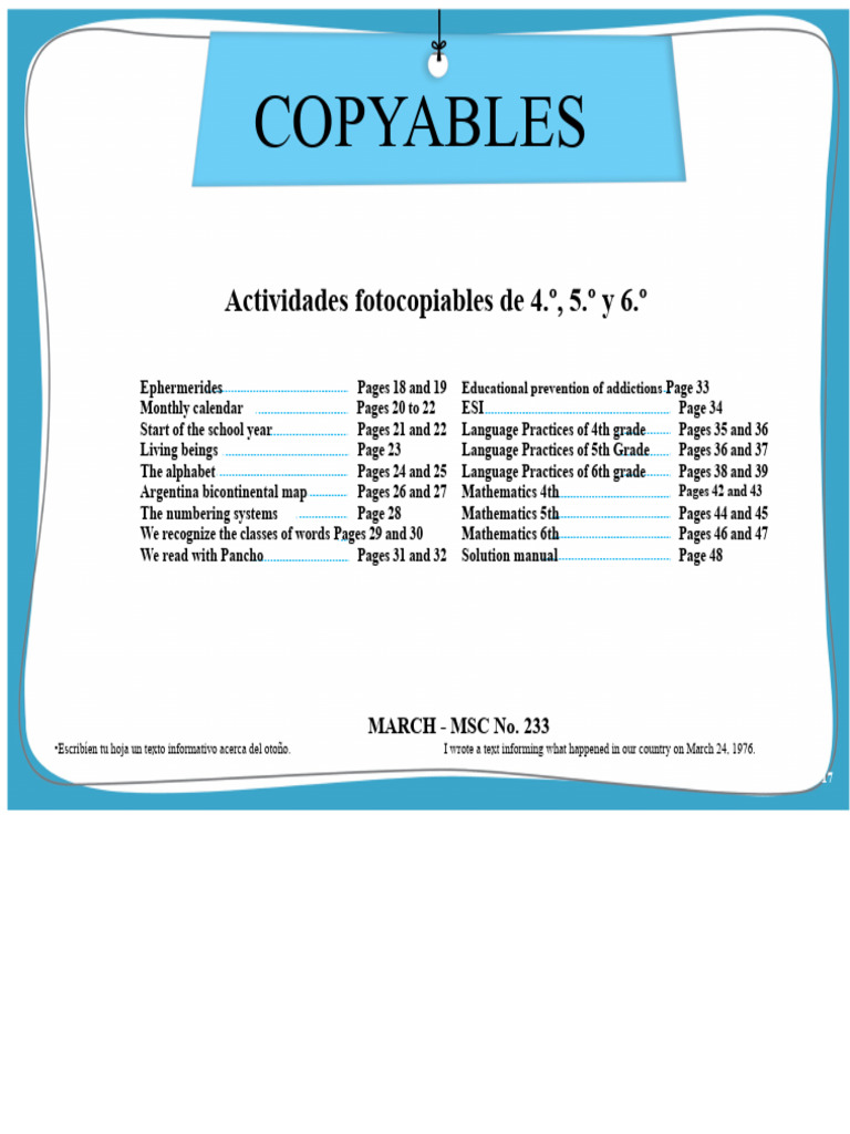 233 MSC Arg Photocopies | PDF | Word | Grammatical Gender