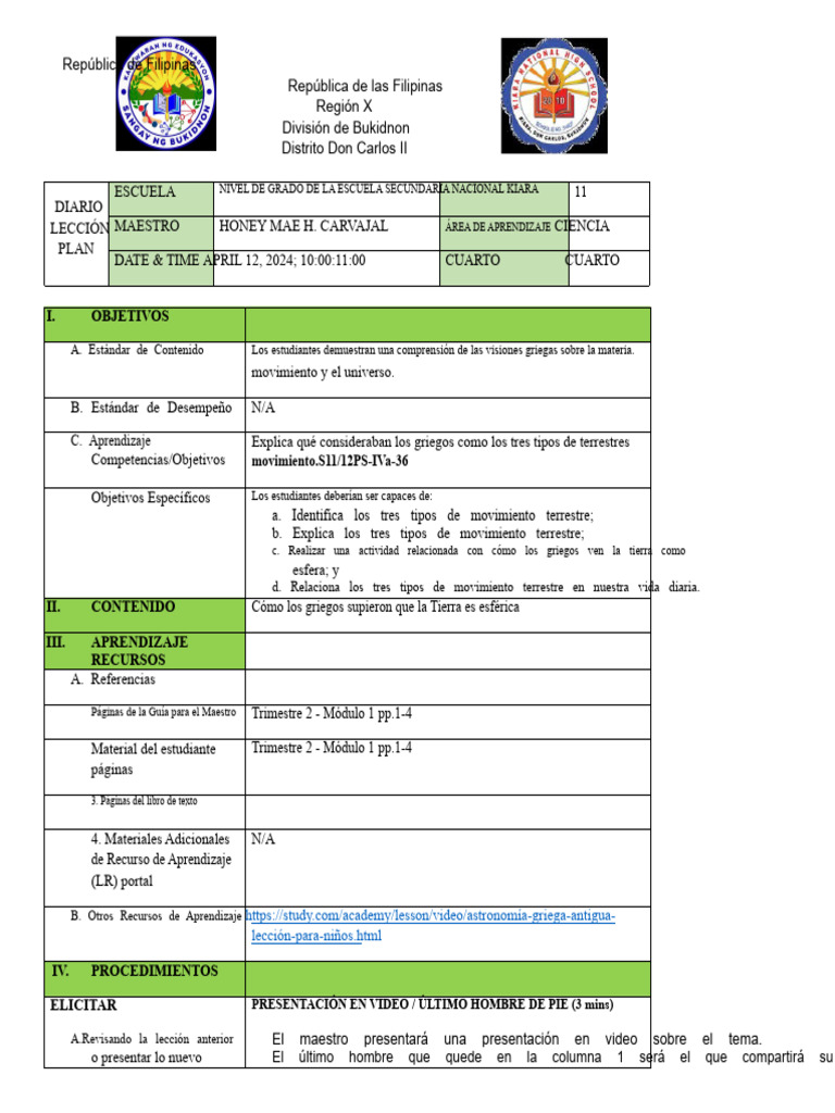 SHS DLP | PDF | Papel