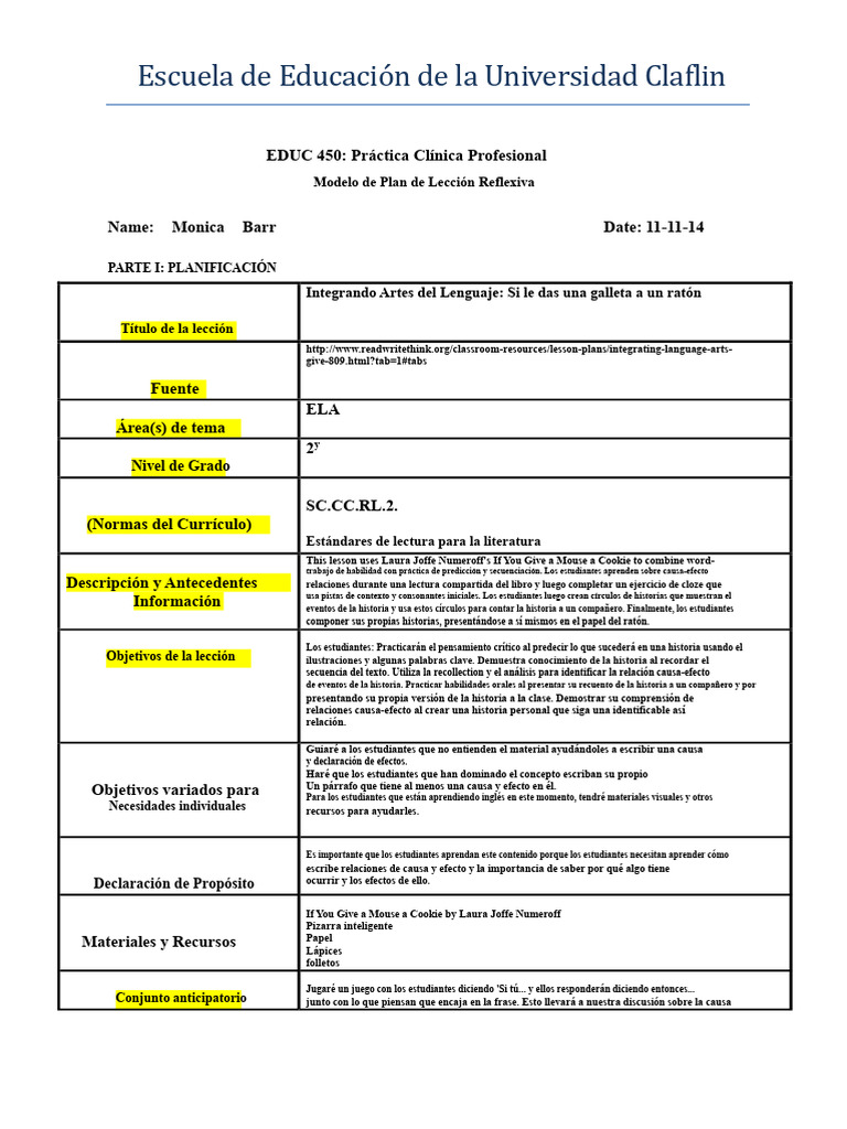 Si Le Das Una Galleta A Un Ratón | PDF