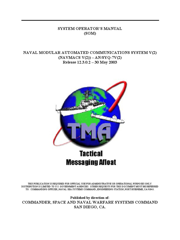 Navmacs v2 Som 12pt3pt0pt2 | Computer Program | Subroutine | Free 30 ...