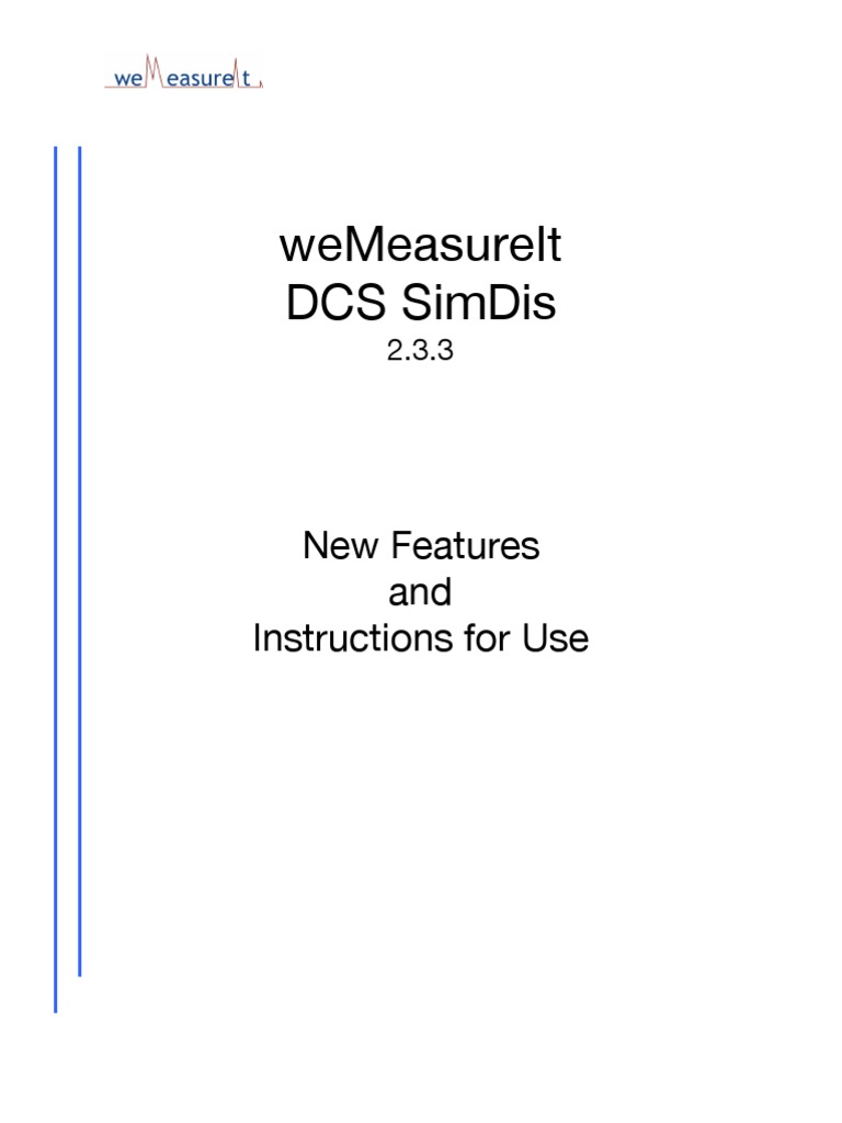 WMI SimDis DCS 2.3.3 Quick Start | PDF | Tab (Gui) | Zip (File Format)