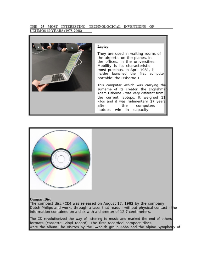 The 25 Most Interesting Technological Inventions of The Last 30 Years ...