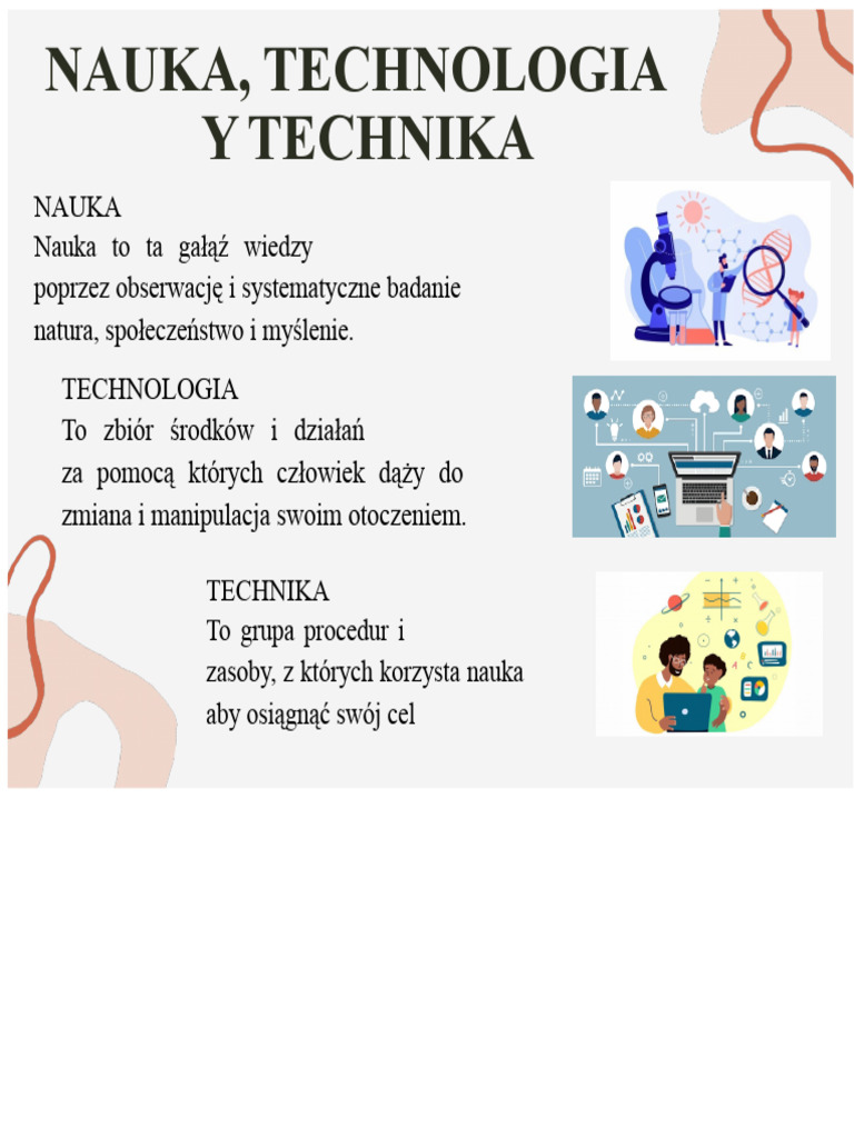 Nauka, Technologia I Technika | PDF