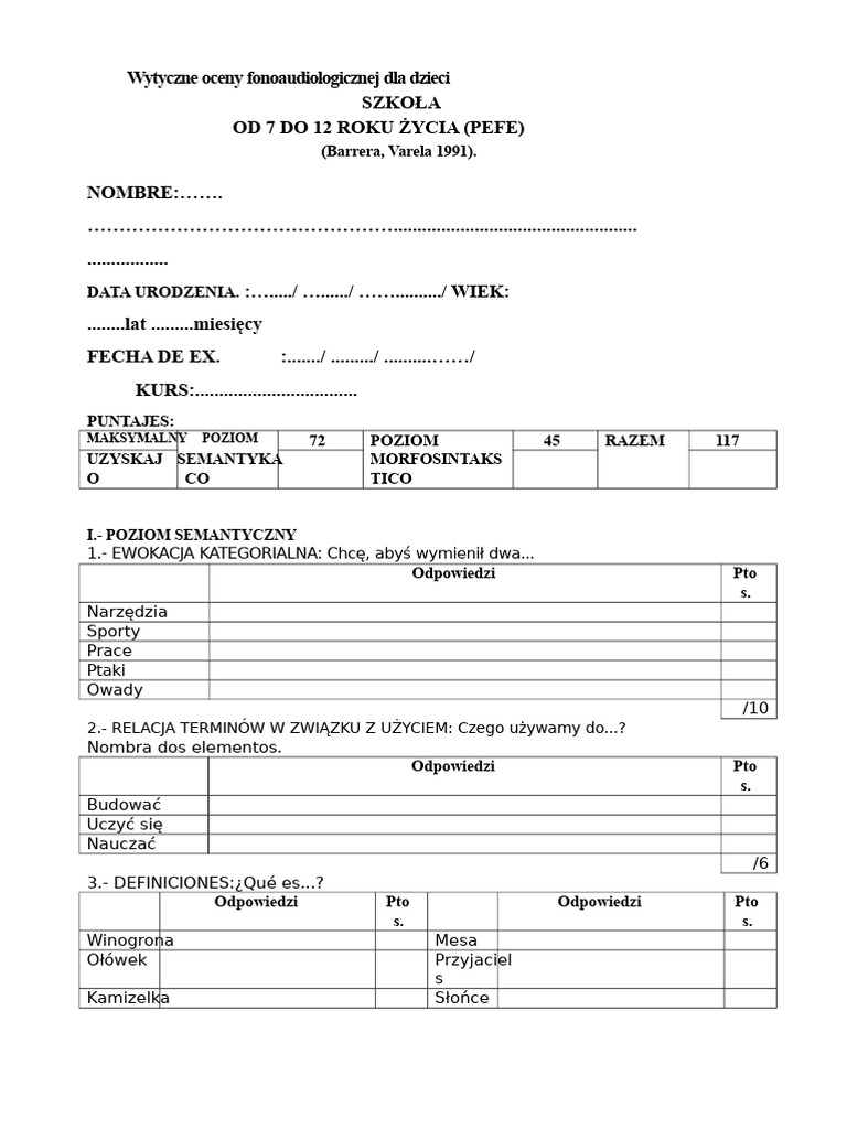 Test PEFE | PDF