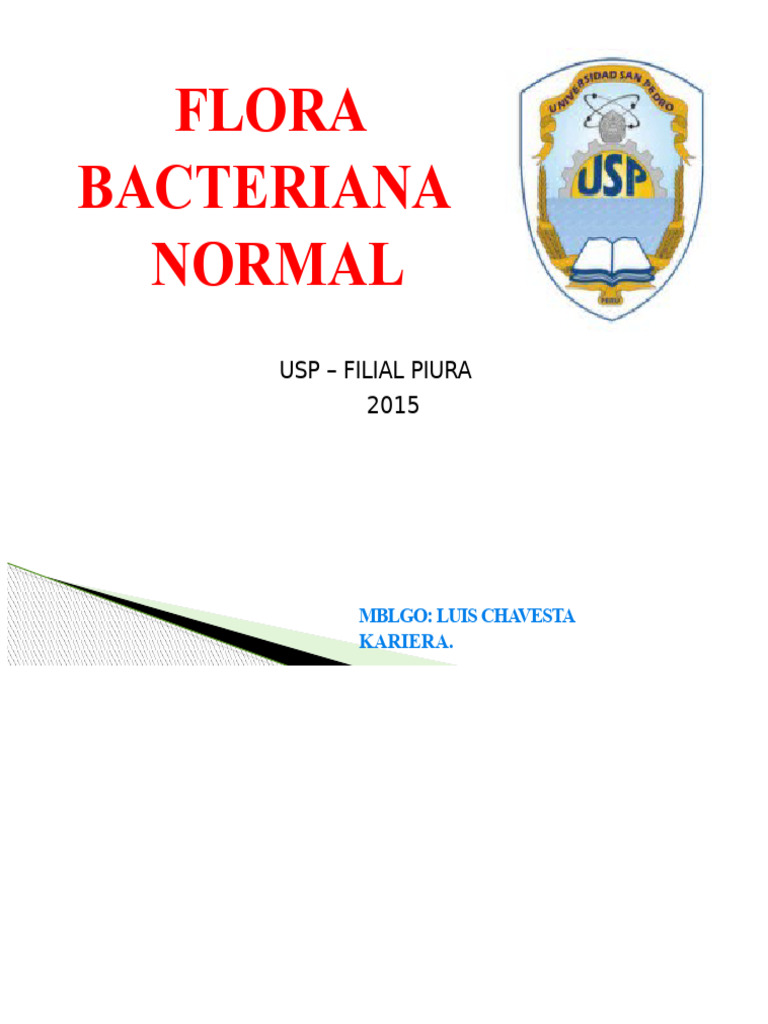 Flora Normal Manusia dan Mikroorganisme | PDF