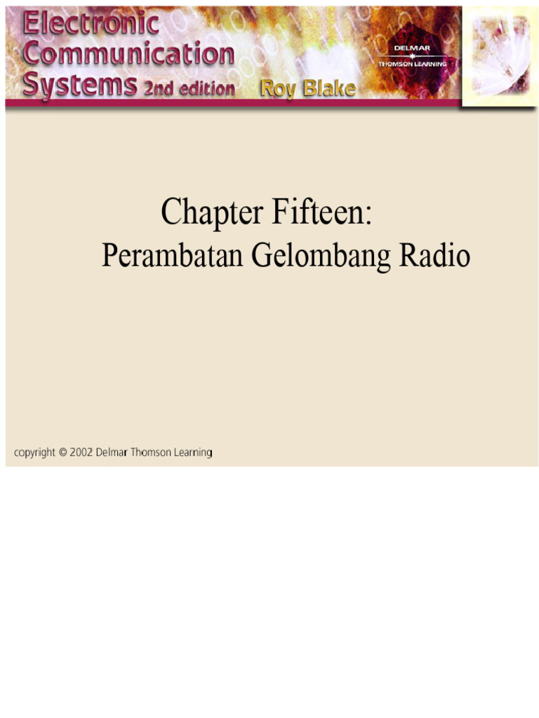 Propagasi Gelombang Radio | PDF