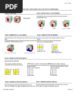 Guía del Método Fridrich para Rubik | PDF