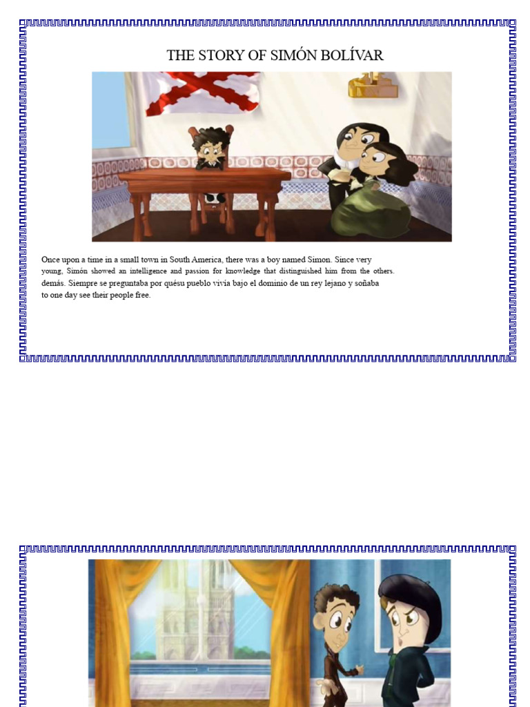 Story of Simon Bolivar | PDF